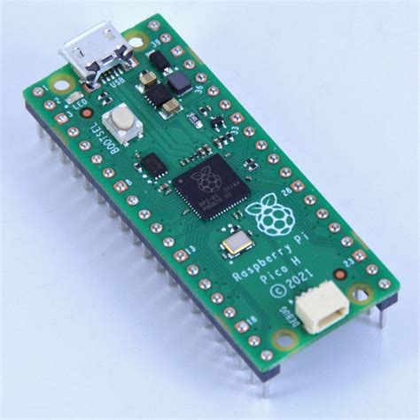 Raspberry Pi Pico開發板h 已預焊針腳 機器人王國商城