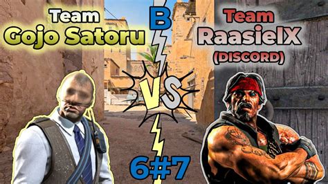 CS2 06 07 DUST2 Team Gojo Satoru Vs Team RaasielX DC YouTube