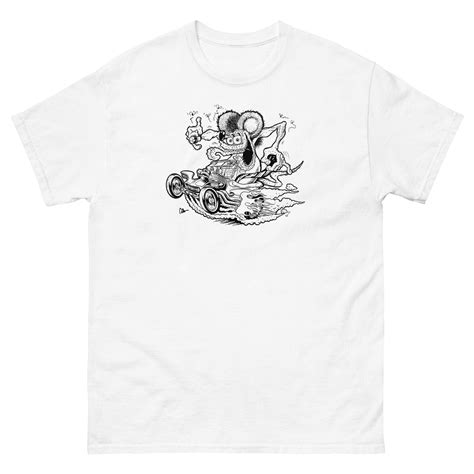 Big Daddy Ed Roth Mr Gasser Rat Fink Vintage Gildan T Shirt