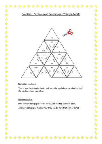 Fractions Decimals And Percentages Reasoning Task Teaching Resources