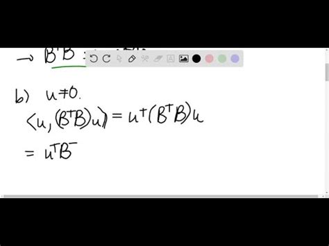 Let A=[[ a b; b d ]] be a symmetric 2 ×2 matrix. Pro… - YouTube
