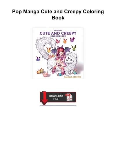 Full Download Pdf Pop Manga Cute And Creepy Coloring Book