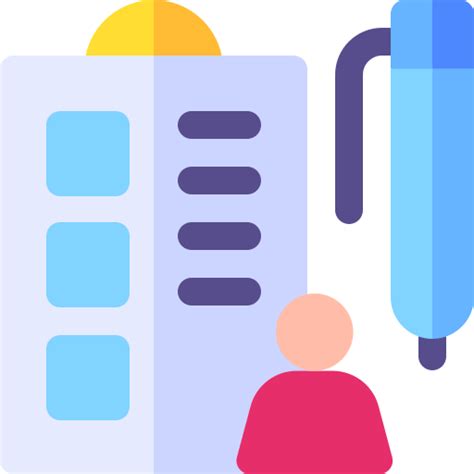 Questionnaire Basic Rounded Flat Icon