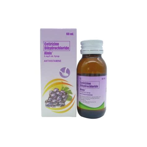 Alnix 5 Mg 5 Ml 60 Ml Syrup♛ Lazada Ph