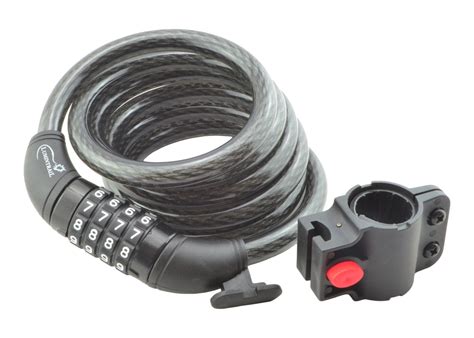 Combination Bike Lock Cable 6ft Bike Locks Heavy Duty Anti Theft Wit