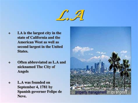 Ppt Los Angeles Powerpoint Presentation Id5059039