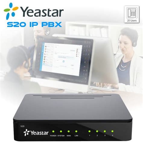 Jual IP PBX Yeastar S20 Pabx 20 Extension Sip Phone Shopee Indonesia