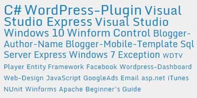Wordpress How To Modify Parameters Of Default Tag Cloud Widget