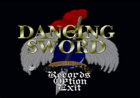Dancing Sword 1997 Sharp X68000 Game Time Extension