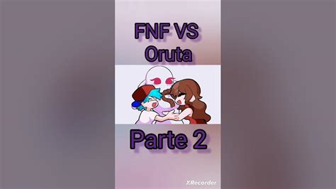 Fnf Vs Oruta Animation Fridaynightfunkin Parte 2 Youtube