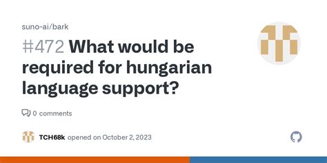 What Would Be Required For Hungarian Language Support Issue 472