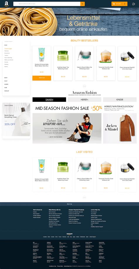 Redesign New Ecommerce Ui For Amazon On Behance