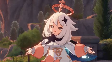 4 Paimon Genshin Impact Versi Horror