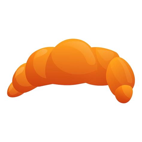 Icono De Croissant Icono Vectorial De Croissant Para El Diseño Web