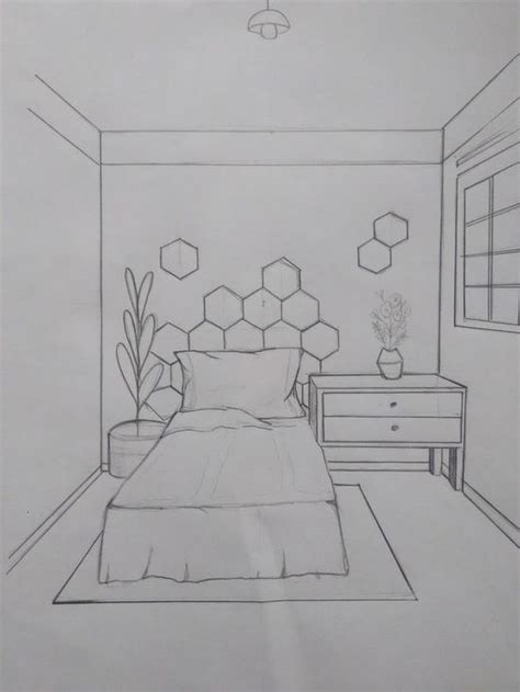 Pin by rona on أفكار الرسم Interior Interior design sketchbook Room
