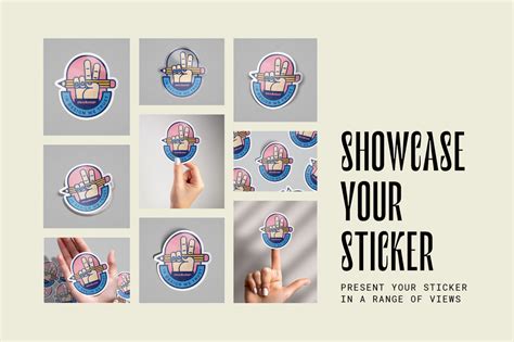 Custom Shape Die Cut Card Mockup — Mockstar
