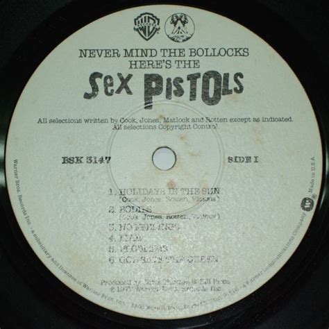 Yahooオークション Us Orig77 Sex Pistols 《 Never Mind The Bo