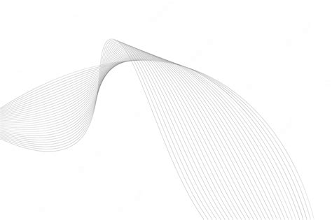 Premium Vector Modern Colorful Wavy Line Background Design White