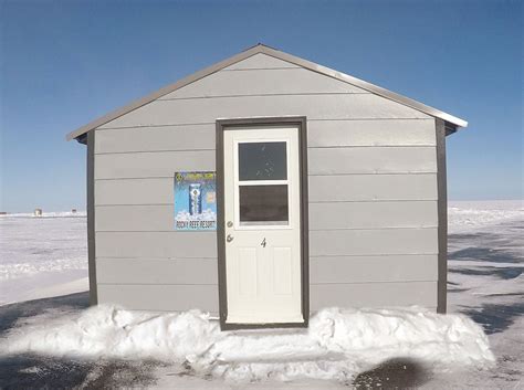 Rocky Reef Fishing Resort Ice Fishing Fish House Rental 4 On Lake