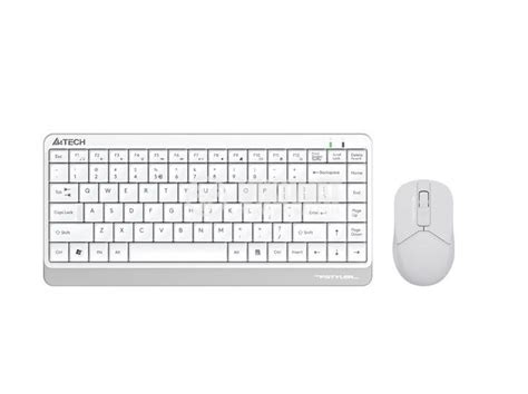 Mouse And Keyboard A4tech Fg1112 Usb Wireless White Vikiwat
