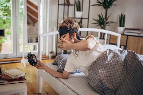Woman Waking Up Late