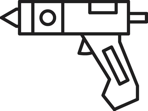 Glue Gun Icon Glue Gun Vector Illustration 34826329 Vector Art At Vecteezy