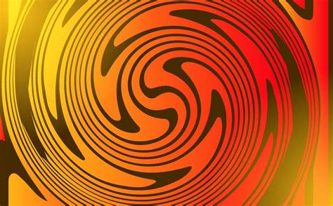 Orange Swirl Circle Abstract Background Design 44850497 Vector Art At