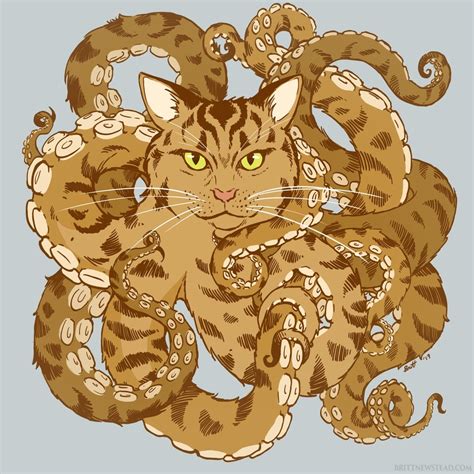 Octocat An Art Print By Britt Lise Newstead Inprnt