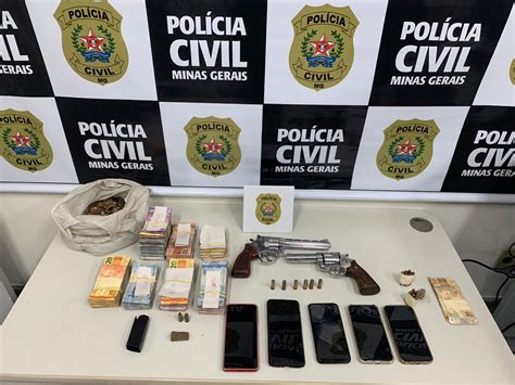 Quatro pessoas são presas em Pouso Alegre durante operação da Polícia