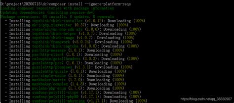 解决composer Install遇到：your Requirements Could Not Be Resolved To An