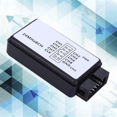 Logic Analyzer La1002 Mini แบบพกพา Usb 5mhz 24m 80ns 8 ช่องชุดอุปกรณ์