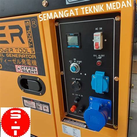 Jual Hdx 10000 Genset Generator Listrik Silent Solar 7000 Watt 7kva