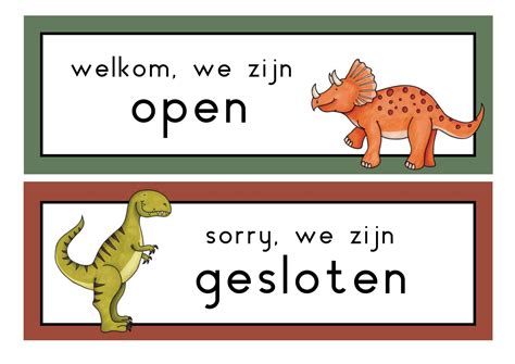 Hoek Dinomuseum Klas Van Juf Linda