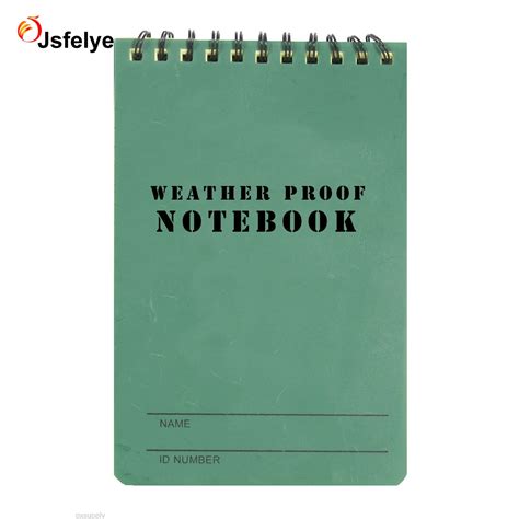 Waterproof Tearproof Weatherproof Field Notebook 3 5x5 5 Green Buy
