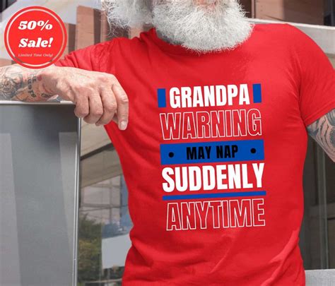 Grandpa Funny T Shirt Fathers Day Papa Tee Shirt Grandfather T