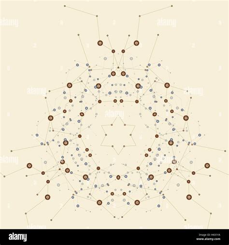 Abstract Bright Simple Technology Vector Background Connection
