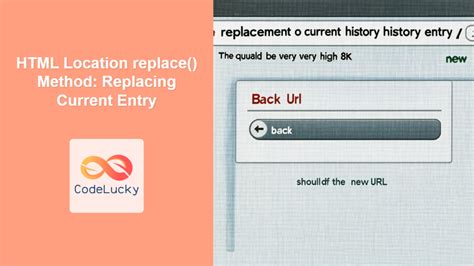 Html Location Reload Method Reloading Current Page Codelucky