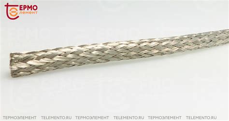 Термостойкая металлическая оплетка для защиты кабеля купить от ...