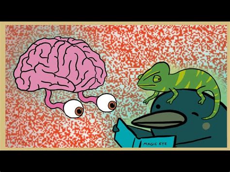 how do magic eye pictures work