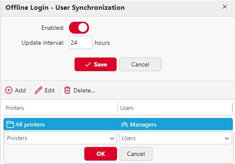 offline login