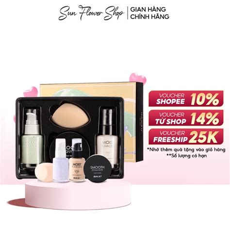 Set Kem Nền 4 Món Msmeeshu Chính Hãng Bộ Trang điểm Shopee Việt Nam