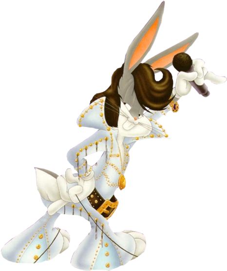 Download Bugs Bunny As Elvis Bugs Bunny Elvis Clipart Png Download Pikpng