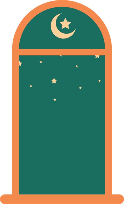 Cute Islamic Decoration 45901506 Png