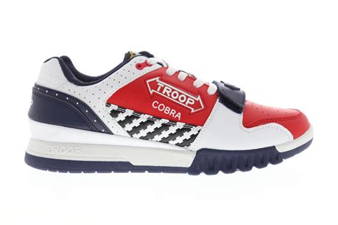 World Of Troop Cobra 1cm00393 616 Mens Red Casual Lifestyle Sneakers S
