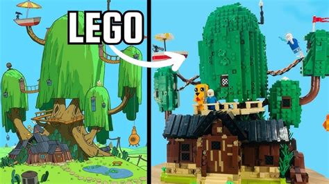Adventure Time Lego Treehouse