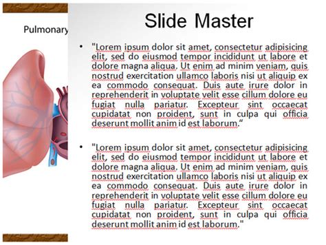 Pulmonary Embolism Powerpoint Template By Templatesvision Uk Teaching