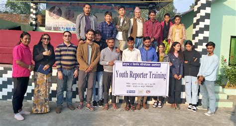 समाजका हानिकारक अभ्यासविरुद्ध कलम चलाउन युवालाई पत्रकारिता तालिम