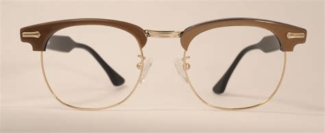 Optometrist Attic Shuron Ronsir Zyl G Man Mocha Combination Eyeglasses