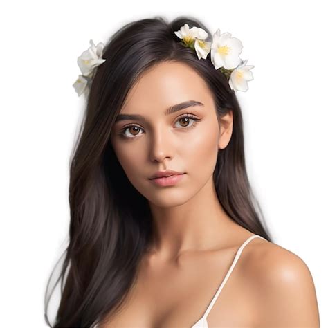 Mujeres Hermosas Con Fondo Blanco Foto Gratis