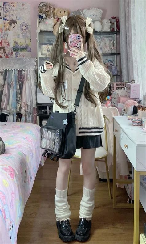 Japan Kawaii Style Cutecore Aesthetic Outfits Otaku Girl Outfit